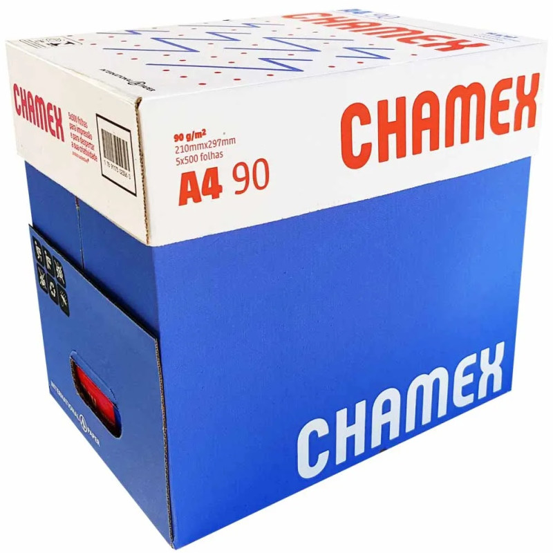 PAPEL BOND A4 90 GR CHAMEX