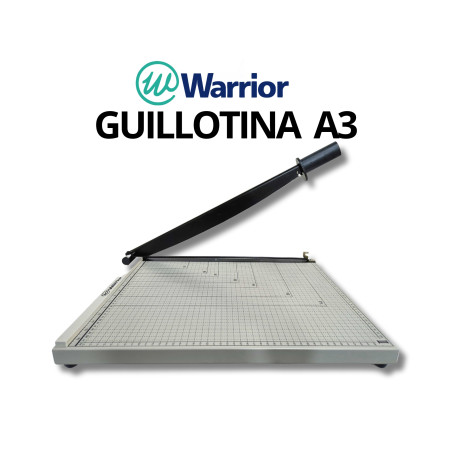 Guillotina A3 18 X 15 Metalica Warrior Cap 15 Hjs