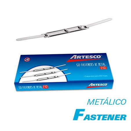 FASTENER ECONOMICO E-10 (CAJA X 50) ARTESCO